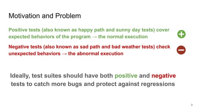 Test Polarity: Detecting Positive and Negative Tests (FSE 2024) | PDF
