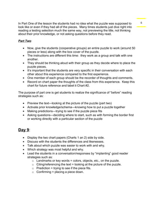 Ideas for Test Practice Unit | DOC