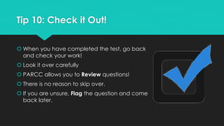 Preparing for PARCC & Reducing Test Anxiety | PPT