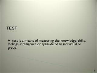 Test presentation | PPT