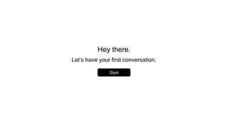 Your first conversation | PPT