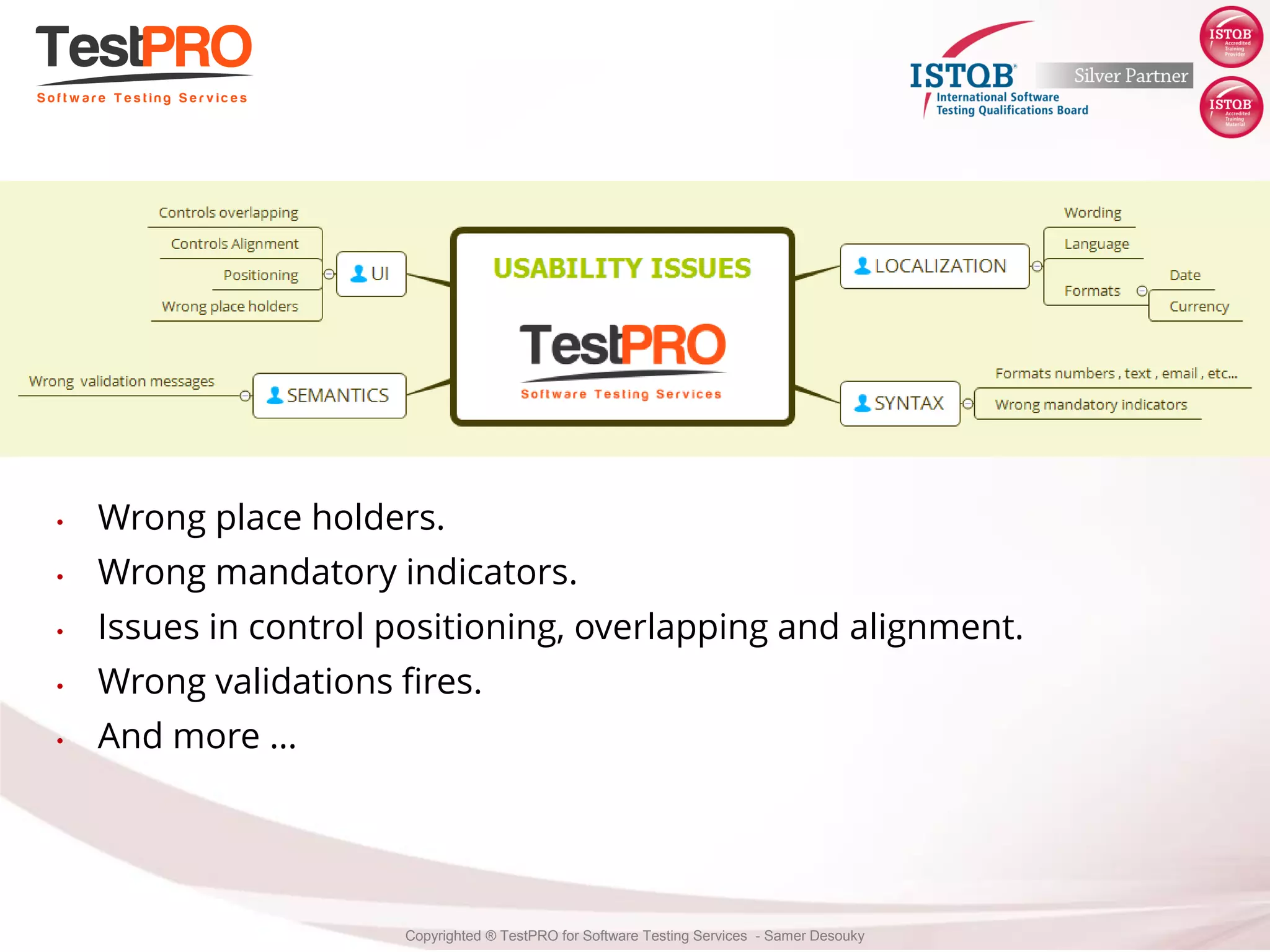 Login & Registration defect taxonomy v1.0 | PPT