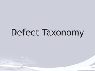 Login & Registration defect taxonomy v1.0 | PPT
