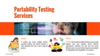 TestPRO for Software Testing Services | Company Profile | PPT