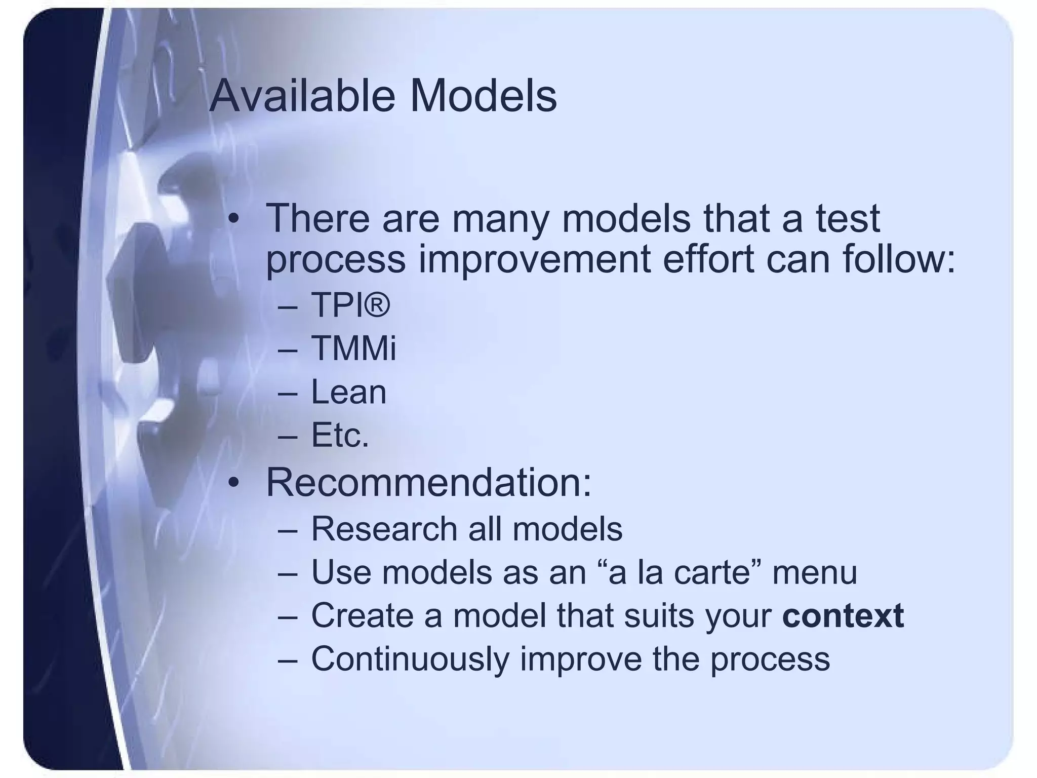 Test Process Improvement | PPT