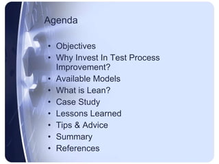 Test Process Improvement | PPT