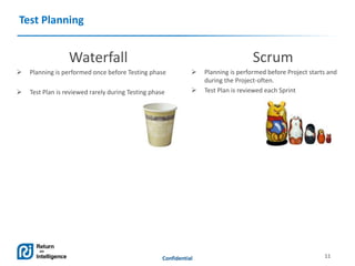 Test Process in Agile vs Waterfall | PPTX