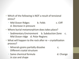Test Questions ES.pptx Grade 11 STEM Strand | PPTX