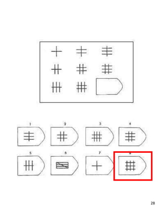 Test Raven versión de adultos, protocolo resuelto | PDF