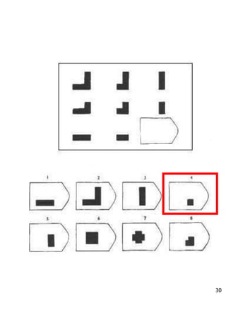 Test Raven versión de adultos, protocolo resuelto | PDF