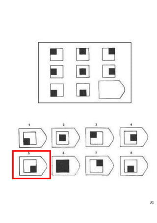 Test Raven versión de adultos, protocolo resuelto | PDF