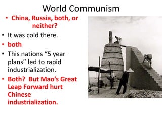 Test review world communism | PPTX