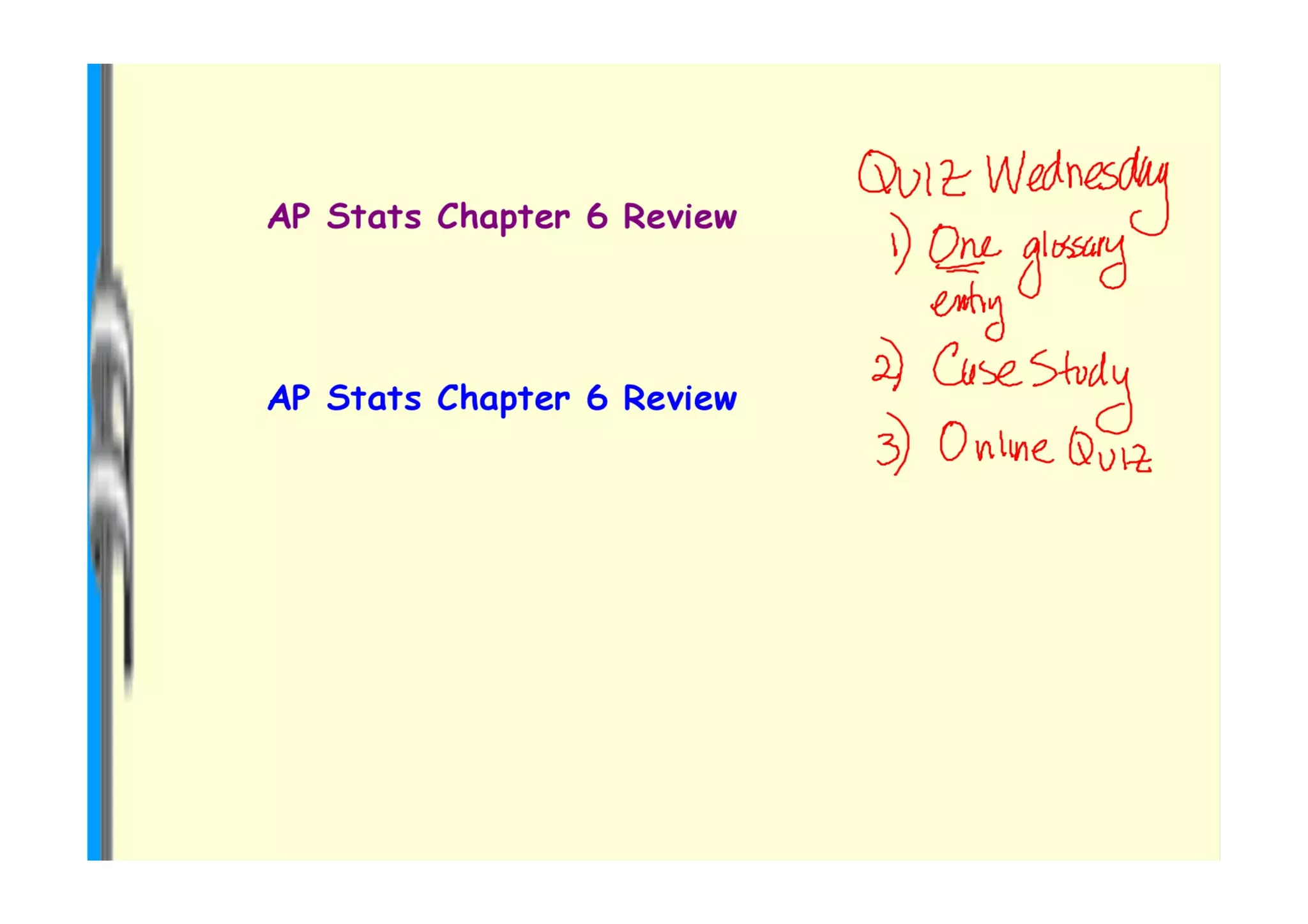 APS Chapter 6 Test Review | PDF