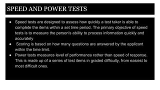 Types of Psychological Test | PPT