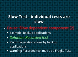 Tests antipatterns | PDF