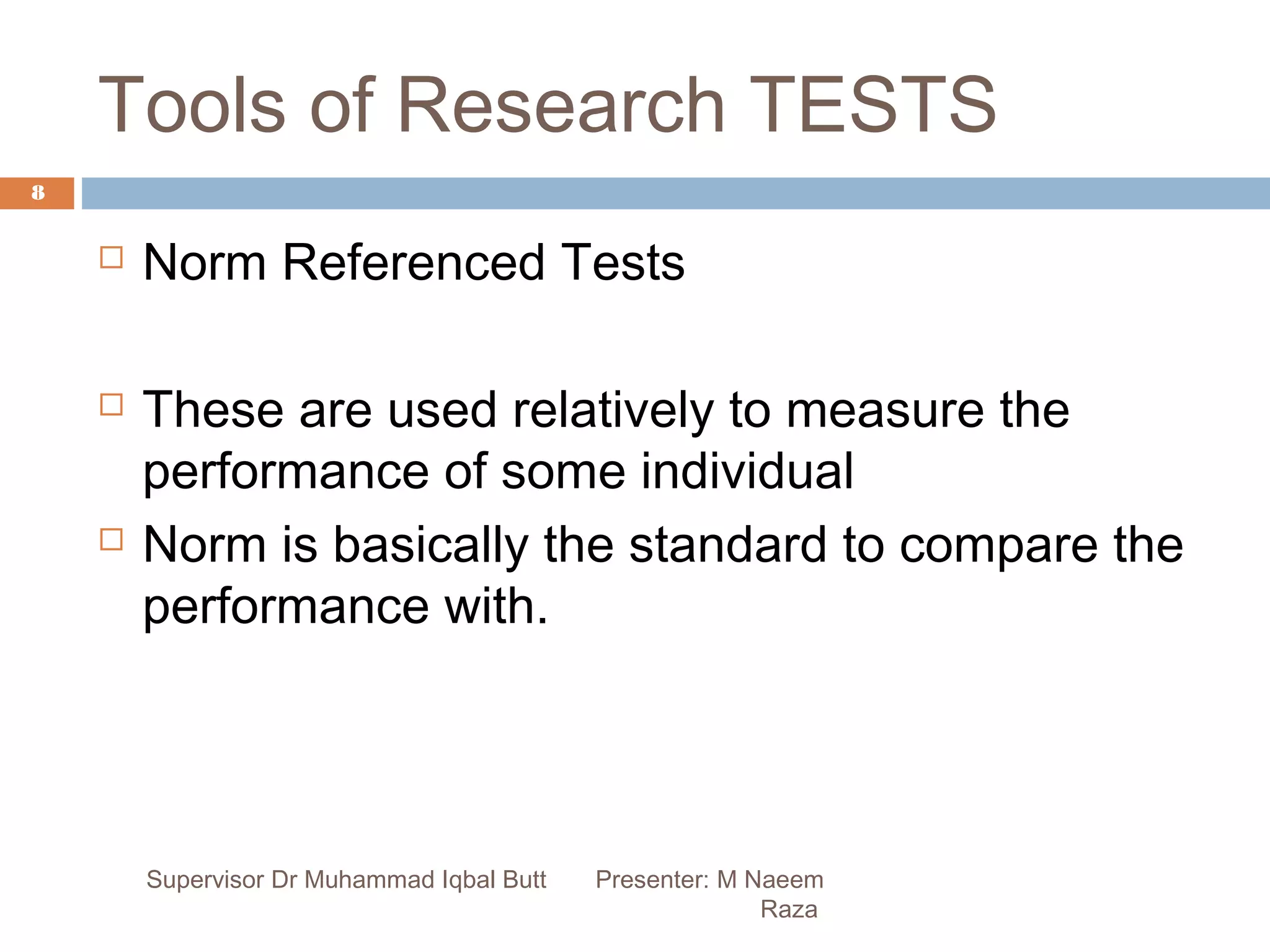 Test scales-doc-analysis in research | PPT