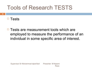 Test scales-doc-analysis in research | PPT