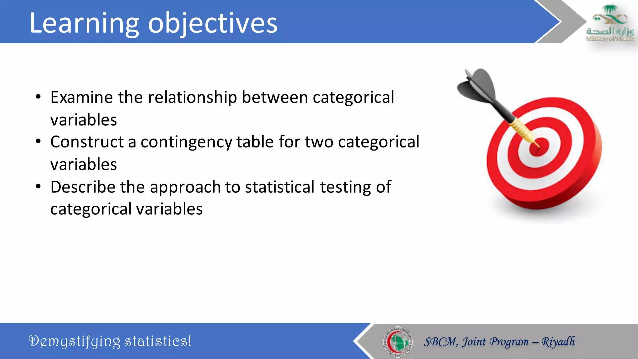Statistical tests for categorical data | PDF