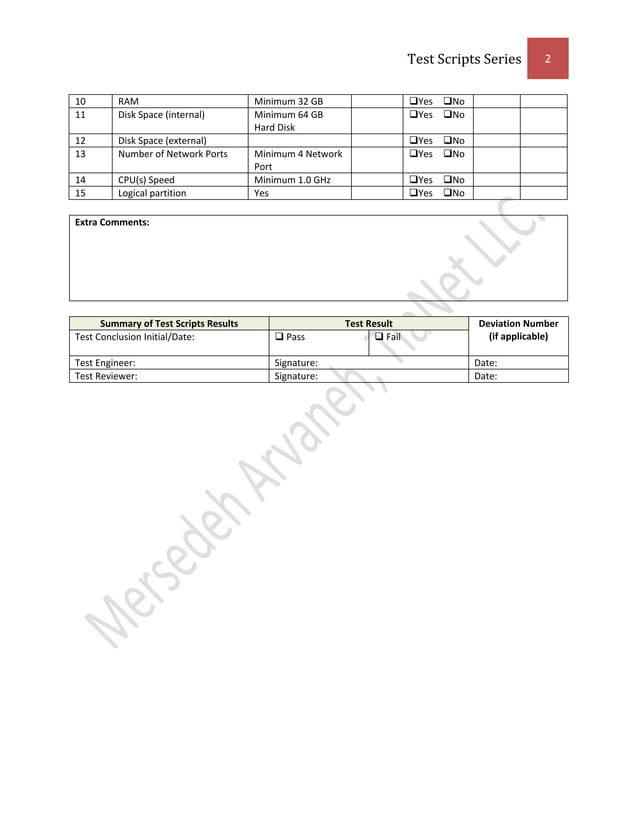 Validation Master Plan | PDF