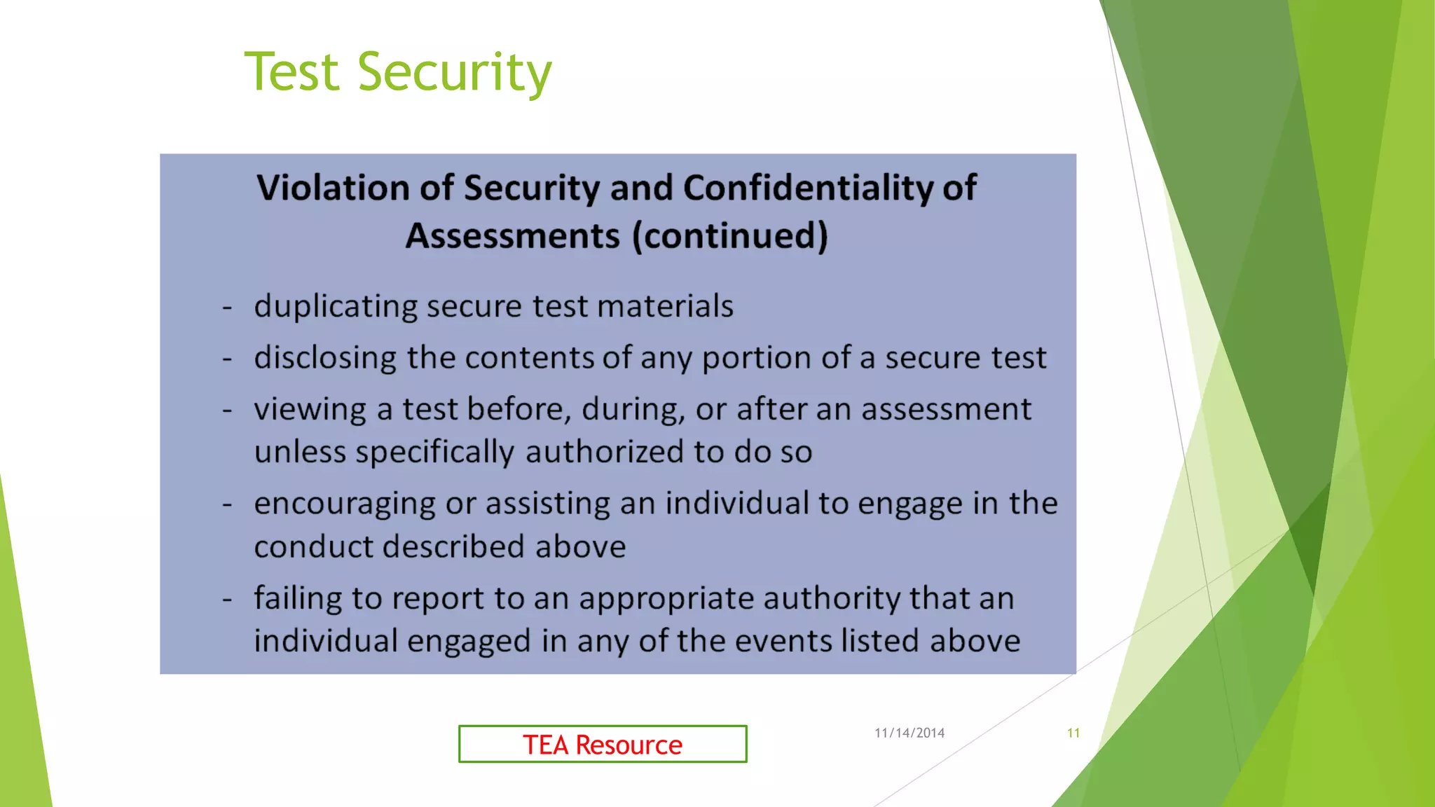 Test security and confidentiality.pptx revised | PPTX