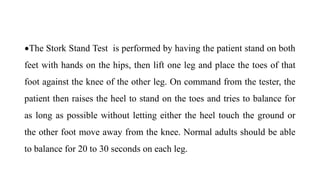 TESTS FOR IMPAIRED BALANCE in physiotherapy.pptx