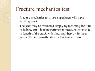 Tests for intergranular corrosion and stress corrosion cracking | PPTX