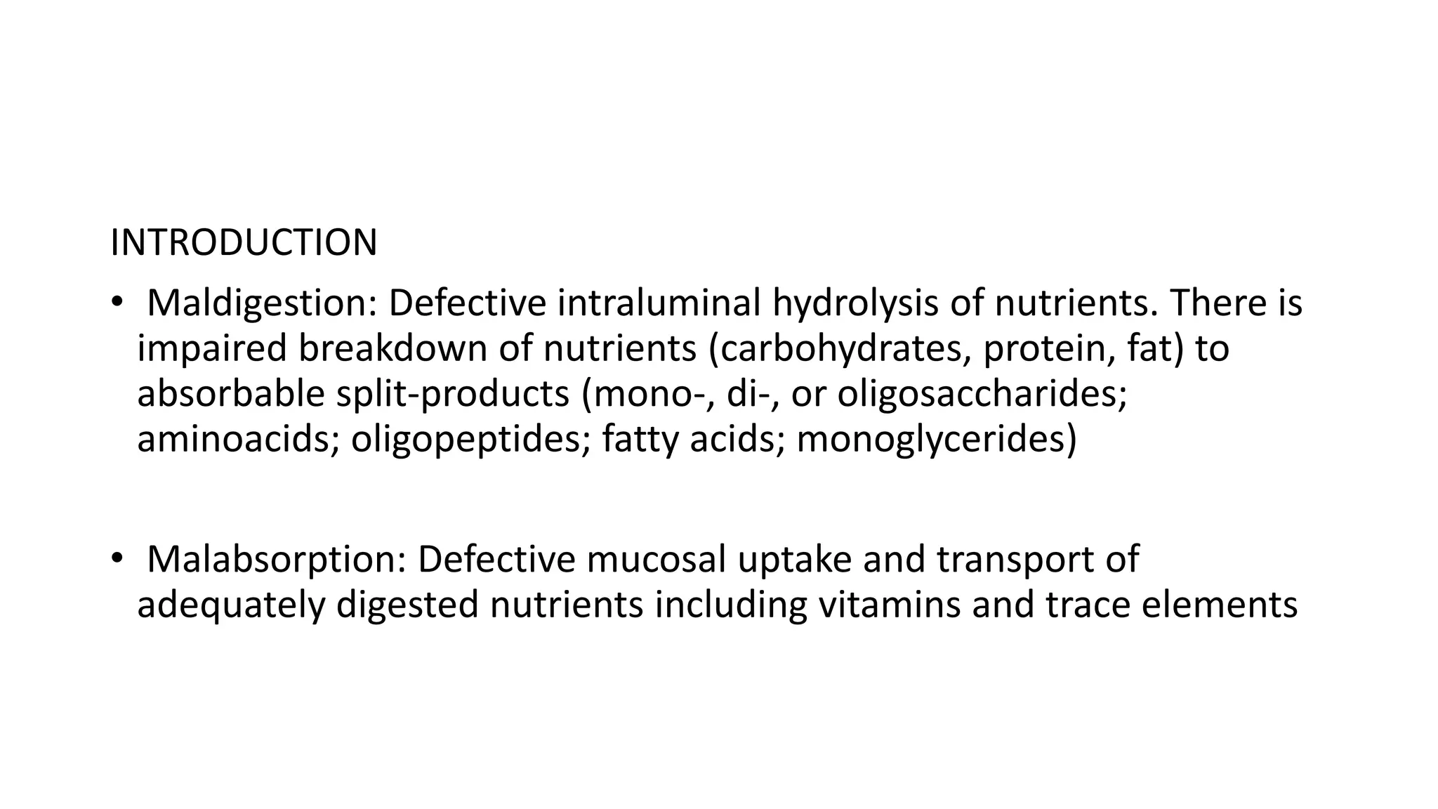 Tests for malabsorption | PPTX