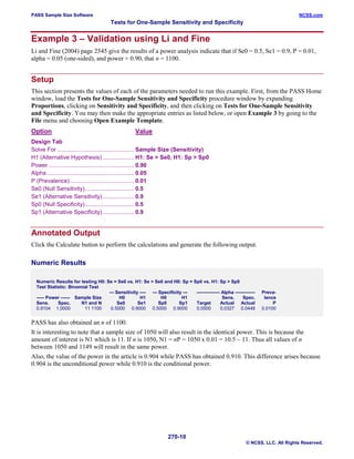 Tests for one-sample_sensitivity_and_specificity | PDF