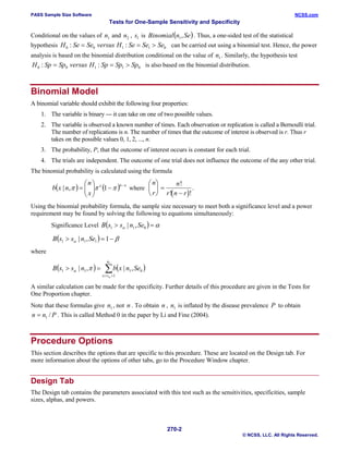 Tests for one-sample_sensitivity_and_specificity | PDF
