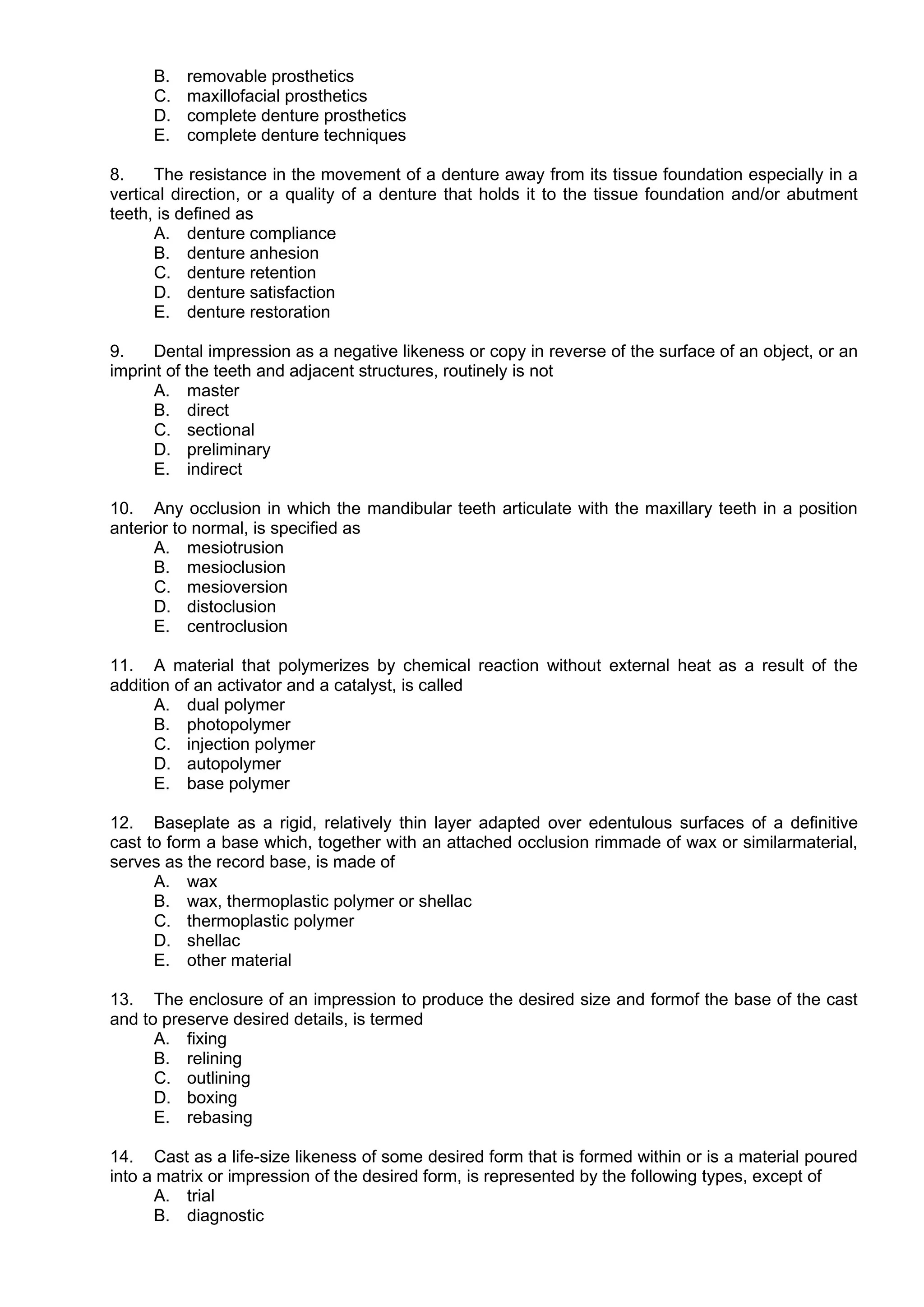 tests for the 4th year prosthetic dentistry exam.pdf