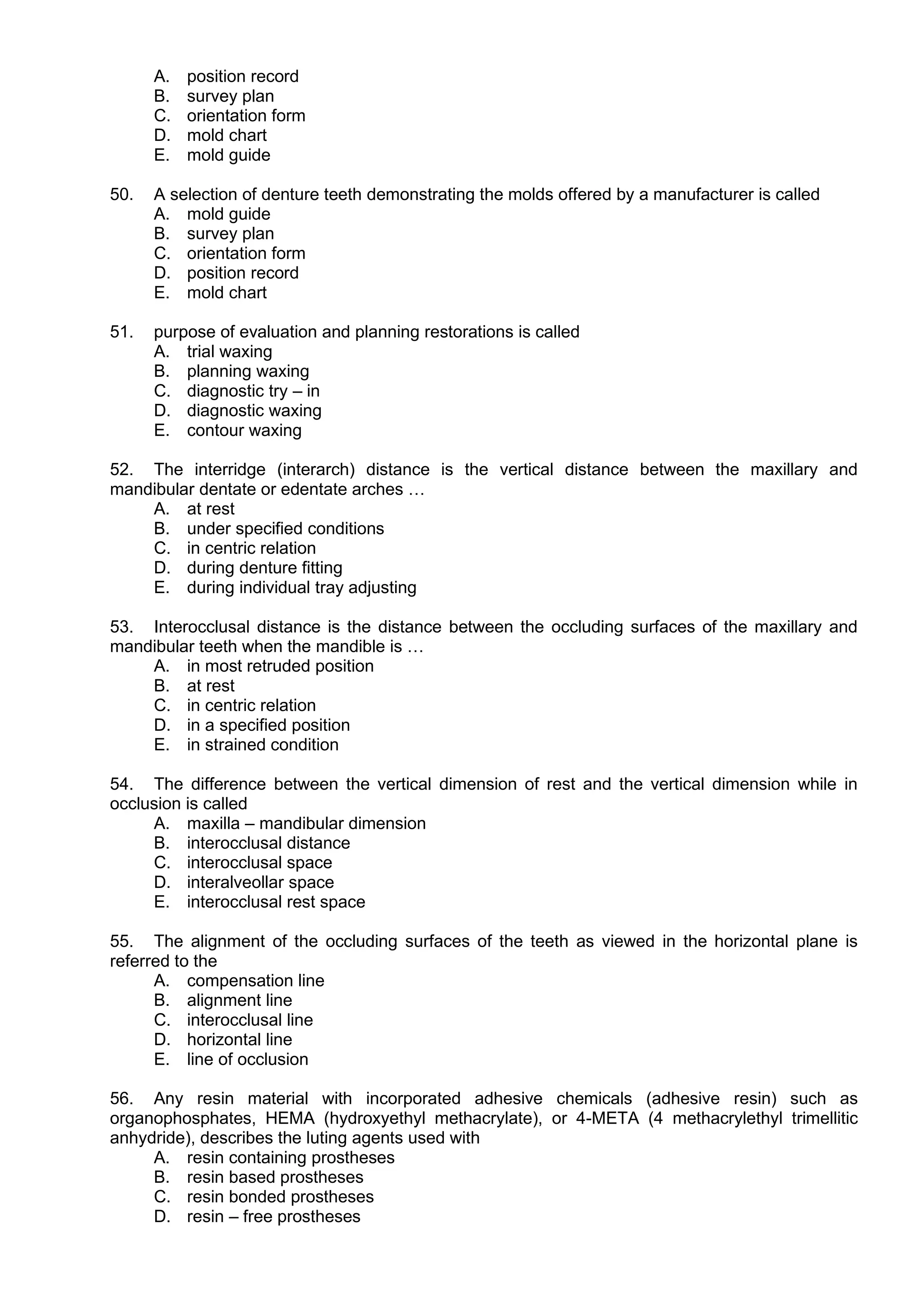 tests for the 4th year prosthetic dentistry exam.pdf