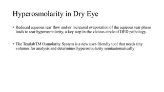 Tests in dry eye | PPTX