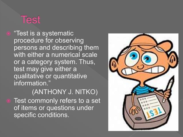 Tests; intelligence,creativity,achievement and aptitude tests | PPTX