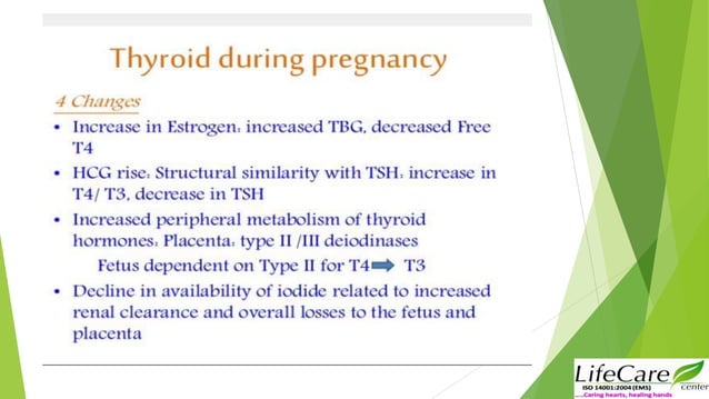 Interpretation of Thyroid function tests in Pregnancy, Jyoti Bhaskar ...
