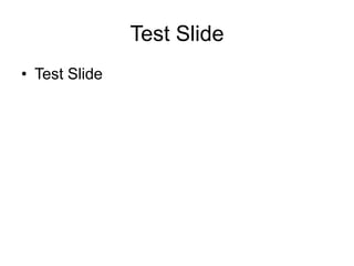 Test slide | PPTX