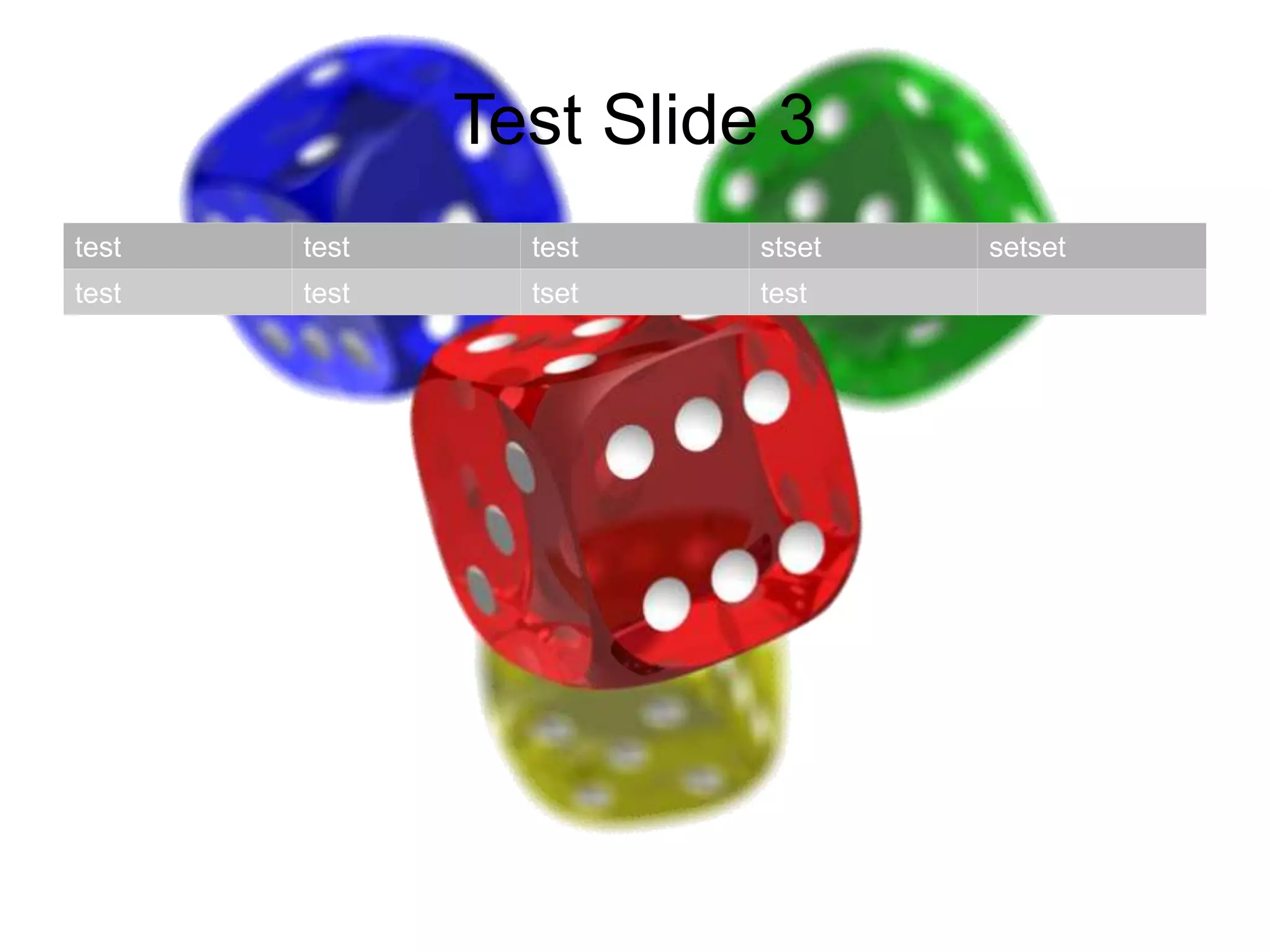 Test slide | PPTX