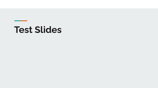 Test slides | PDF | Science