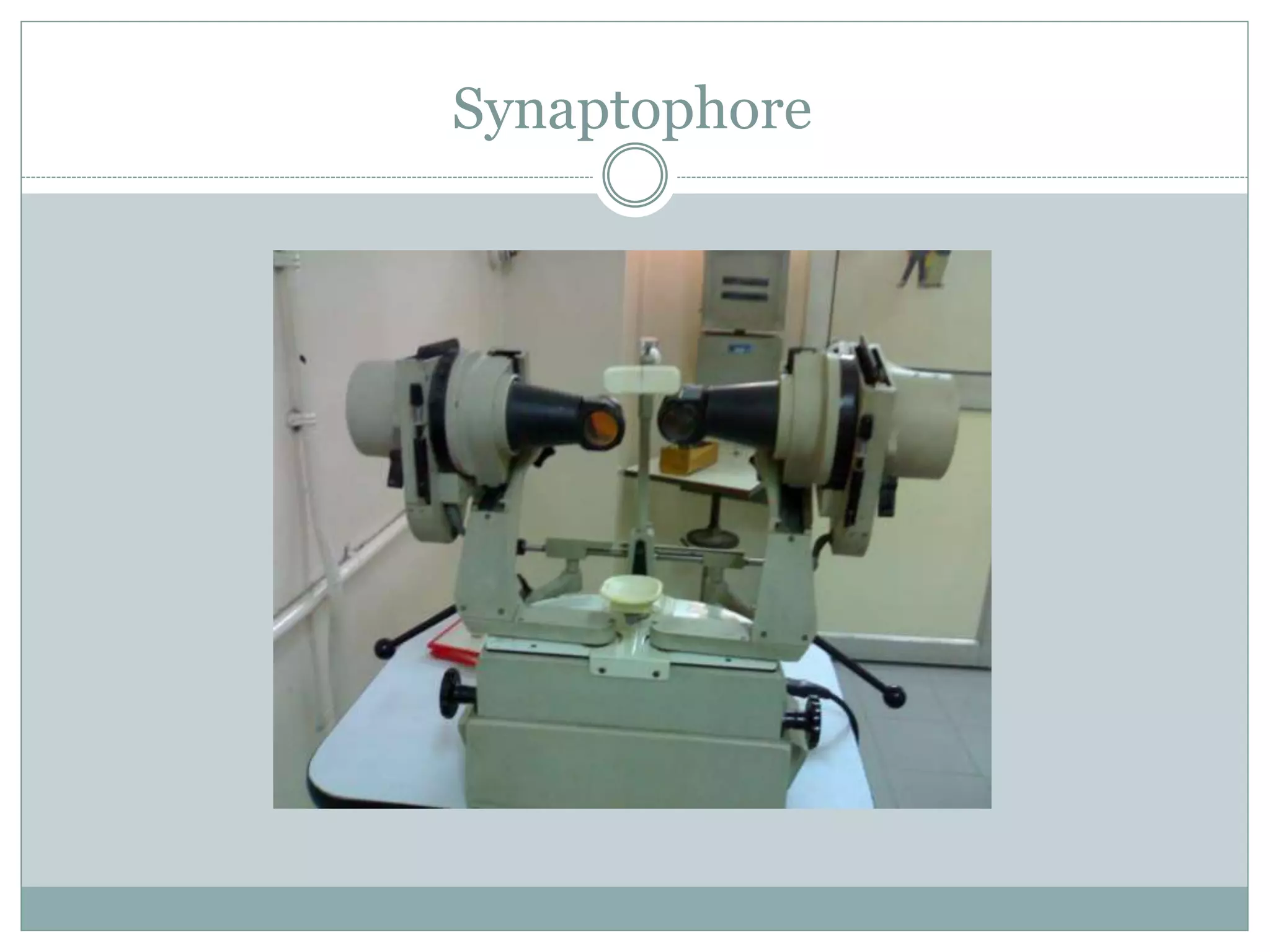 Tests of binocularity | PPTX