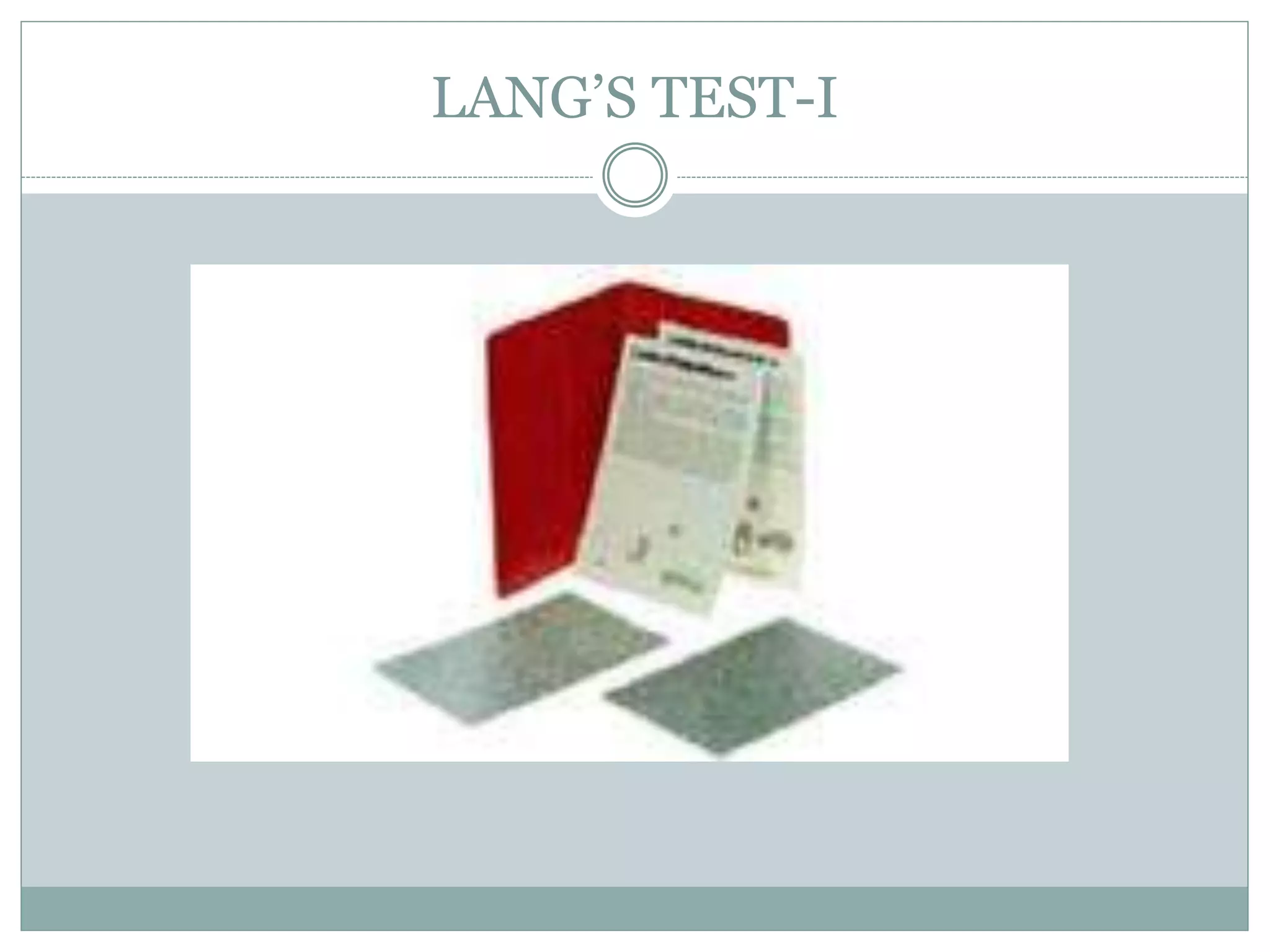 Tests of binocularity | PPTX