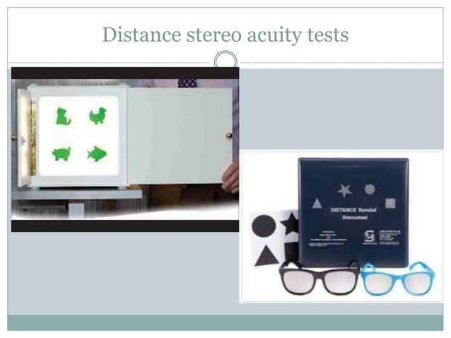 Tests of binocularity | PPTX