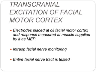 Tests of facial nerve | PPTX