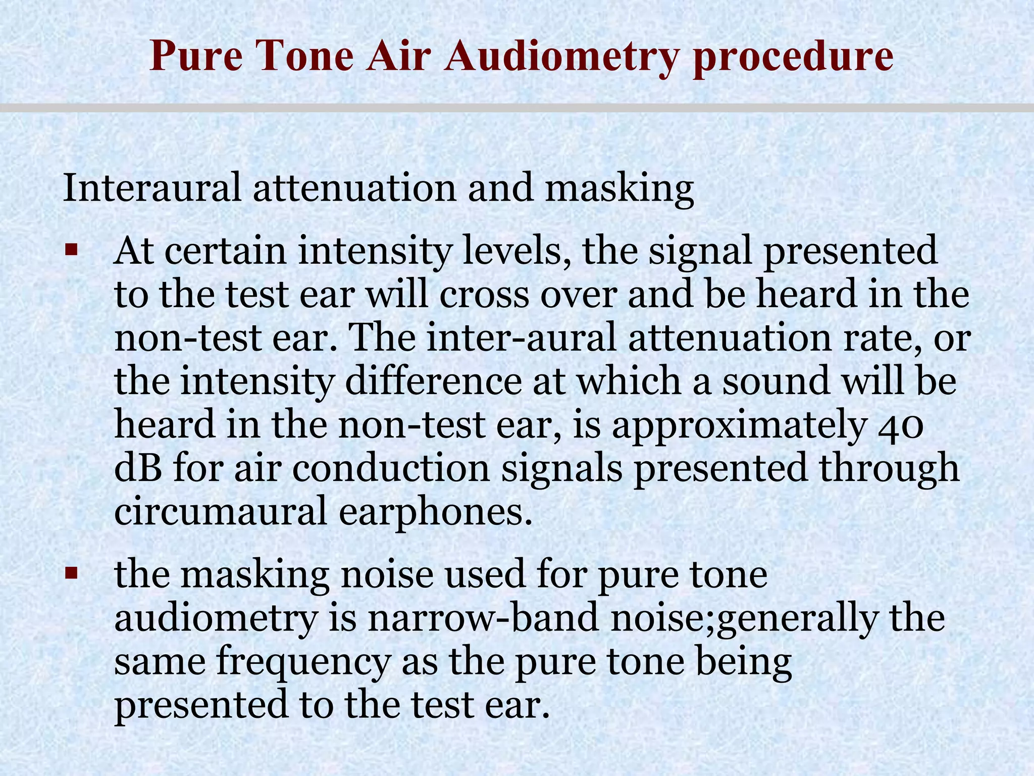 Tests of hearing | PPTX
