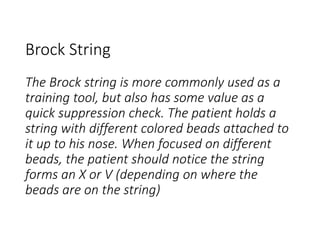 Tests of suppression | PPTX