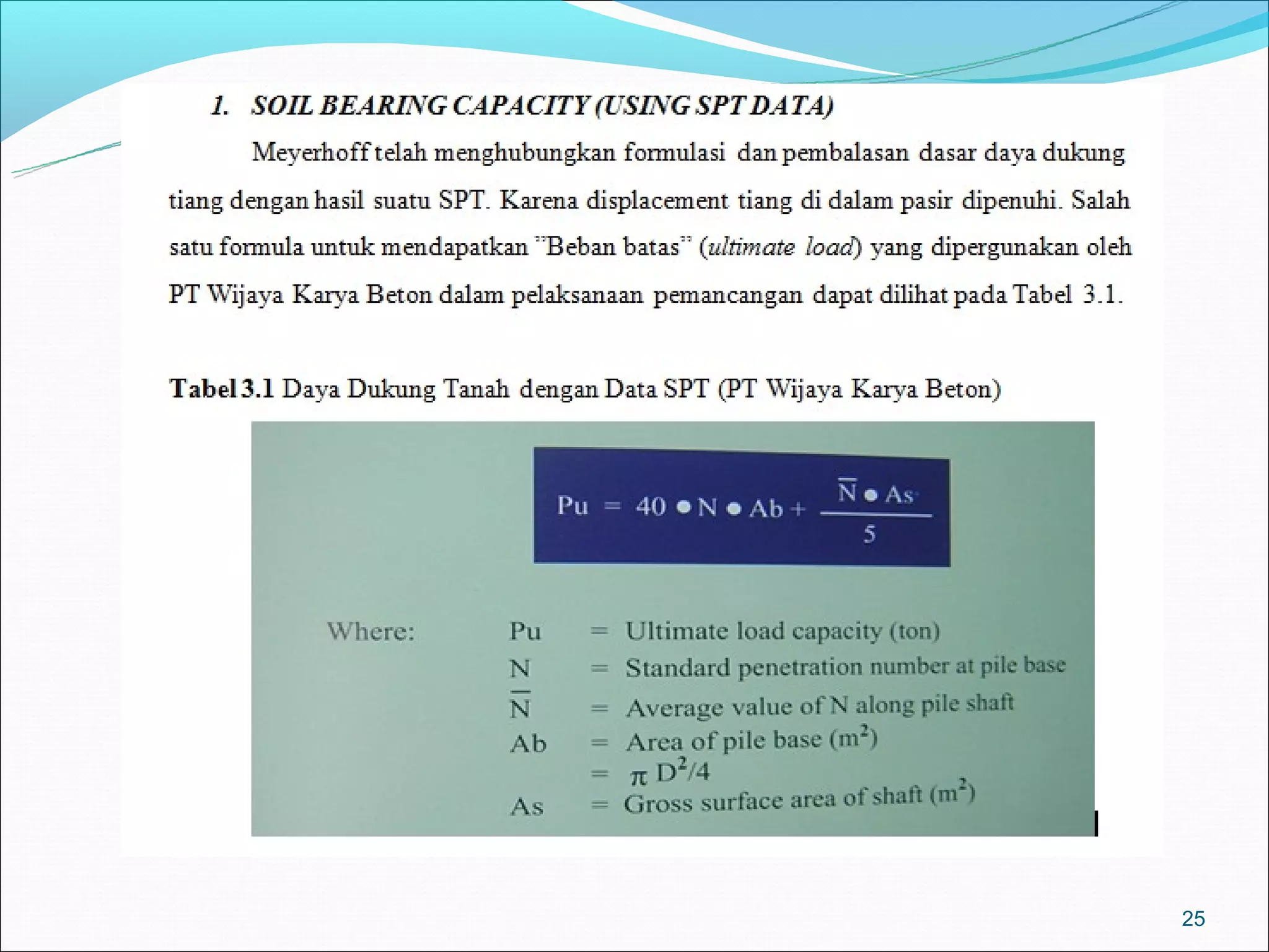Test soil spt-ang-2009 | PPT