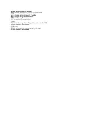 Test specification table | DOC