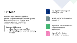 Tests Presentation for lighting fixtures.pptx