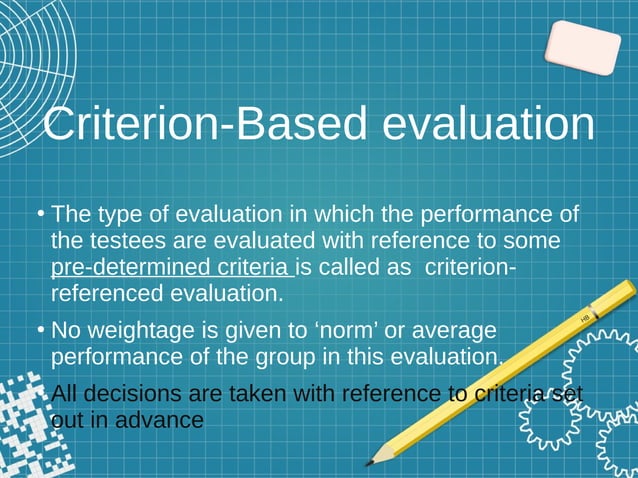 Norm & Criterion referenced tests | PDF