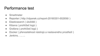 Test stack CzechTest 2016 | PPT