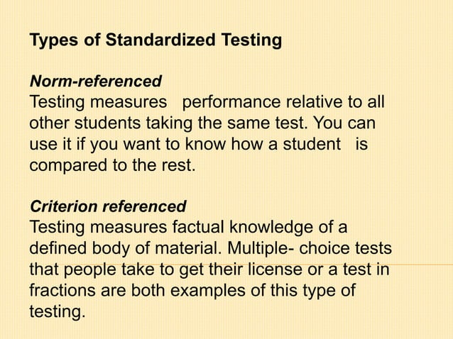 Test standardization | PPTX