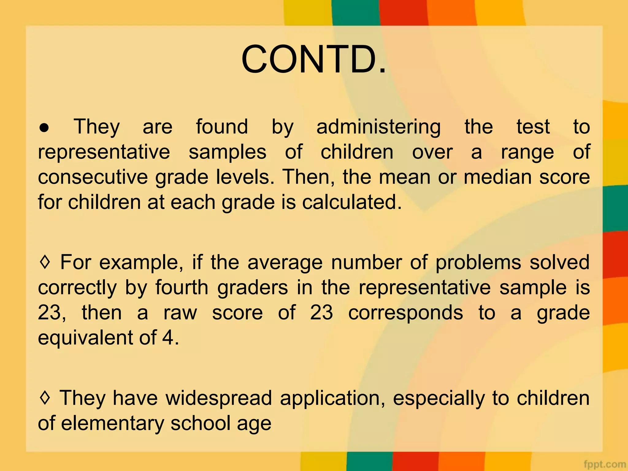 Test standardization and norming | PDF